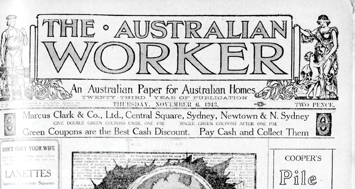 The early years of the Worker - The Australian Workers' Union : The ...